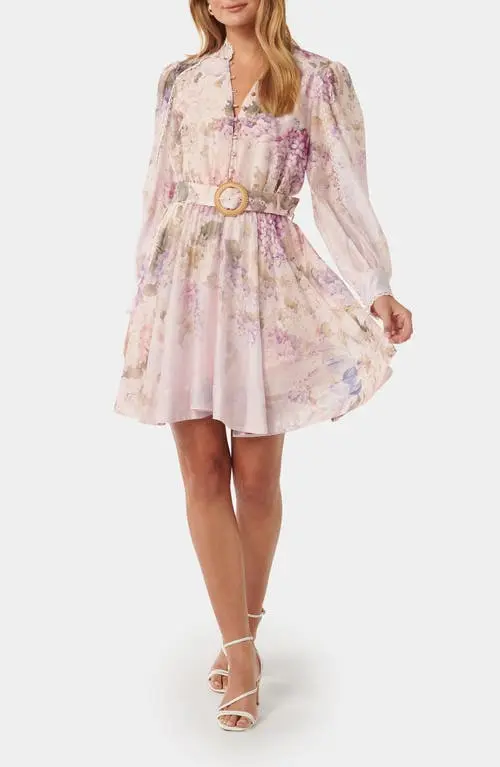 Ever New Vienna Lace Trim Shirtdress In Warrantina Floral - 40